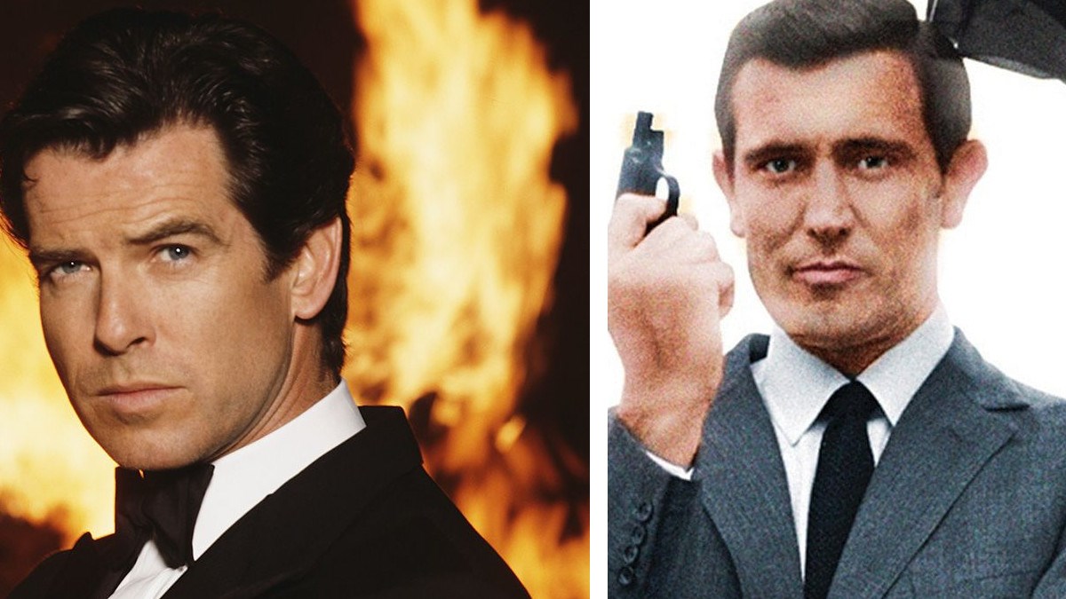 Former BOND Actors George Lazenby And Pierce Brosnan Endorse Aaron ...